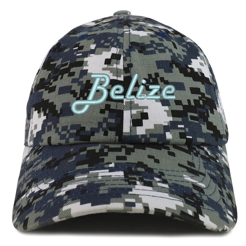 Stitchfy Belize Embroidered Brushed Cotton Dad Hat Cap - Etsy