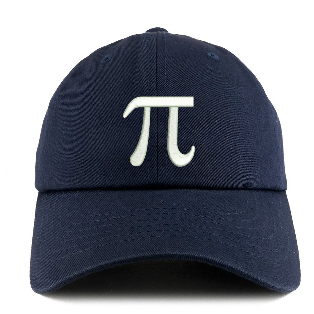 Stitchfy Pi Day Symbol Solid Adjustable Unstructured Dad Hat - Etsy