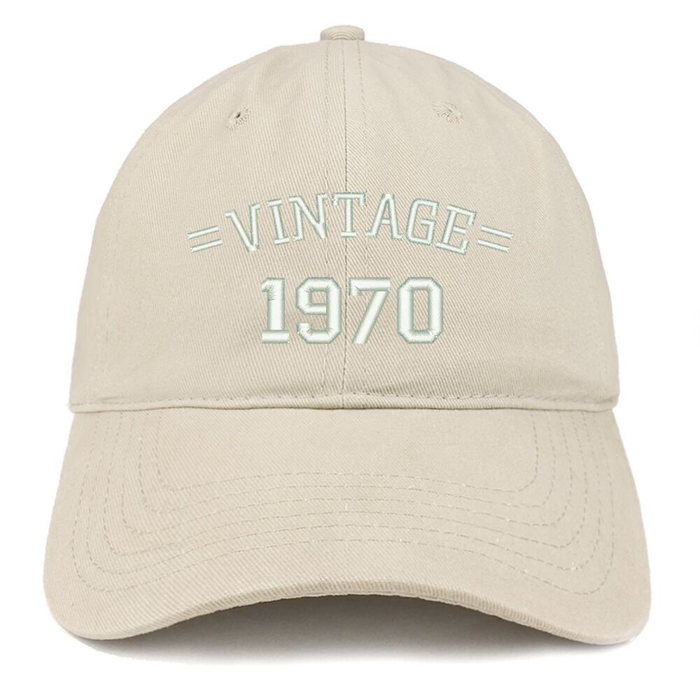 Stitchfy Vintage 1970 Birthday Baseball Cap - Etsy