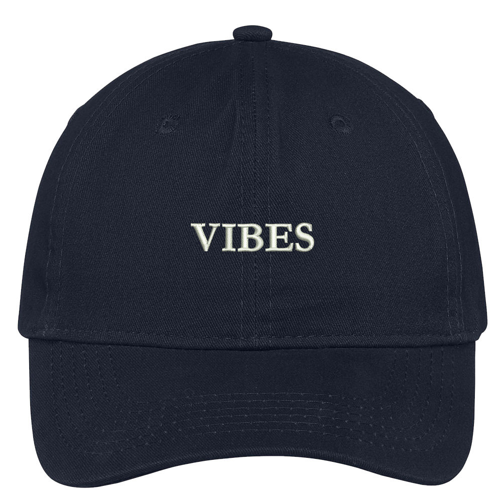 Stitchfy Vibes Embroidered Cap Premium Cotton Dad Hat - Etsy