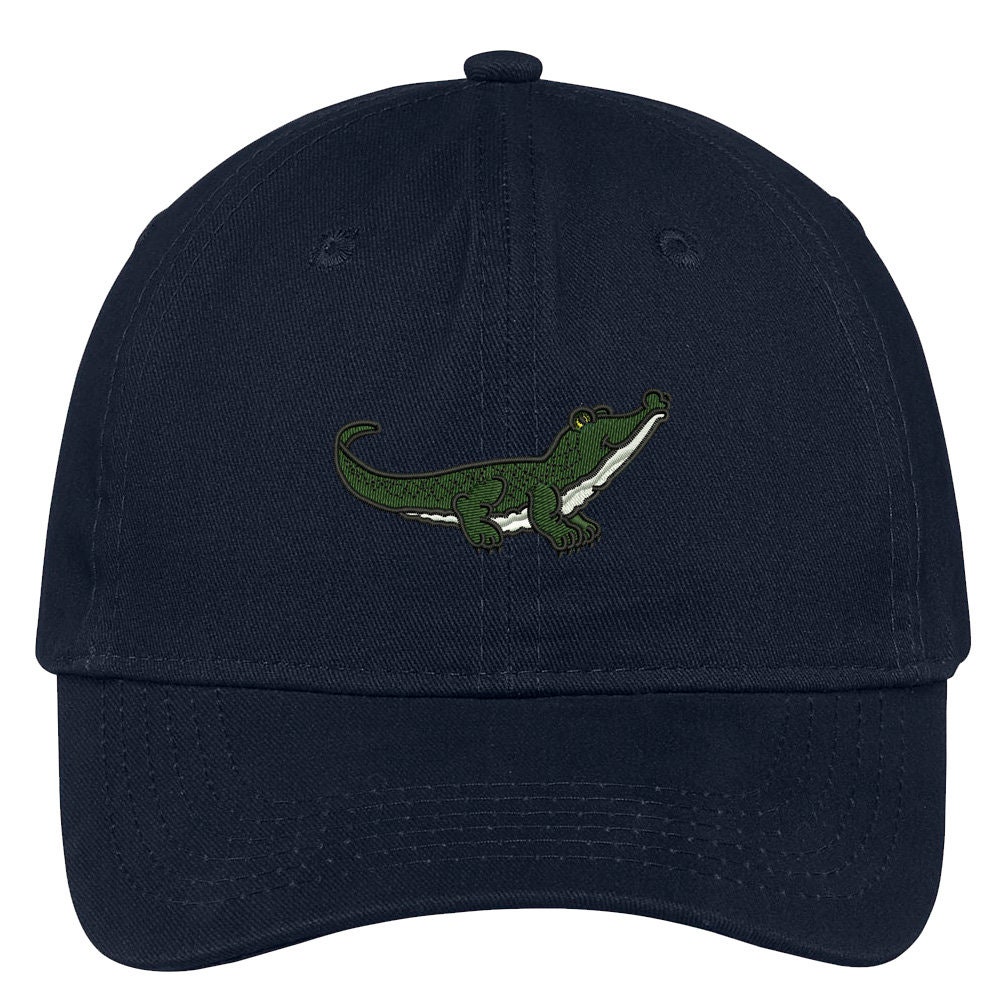 Stitchfy Alligator Embroidered Cap Premium Cotton Dad Hat - Etsy