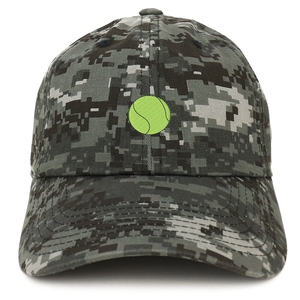 Stitchfy Tennis Ball Embroidered Brushed Cotton Cap - Etsy