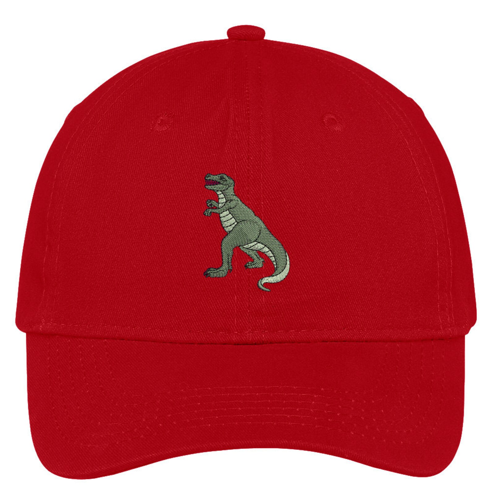 Stitchfy T Rex Dinosaur Embroidered Cap Premium Cotton Dad Hat | Etsy
