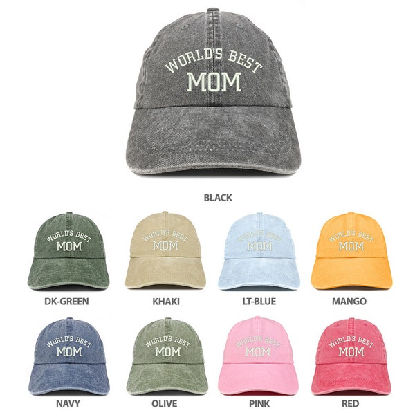 Embroidered Mom Hat - Etsy
