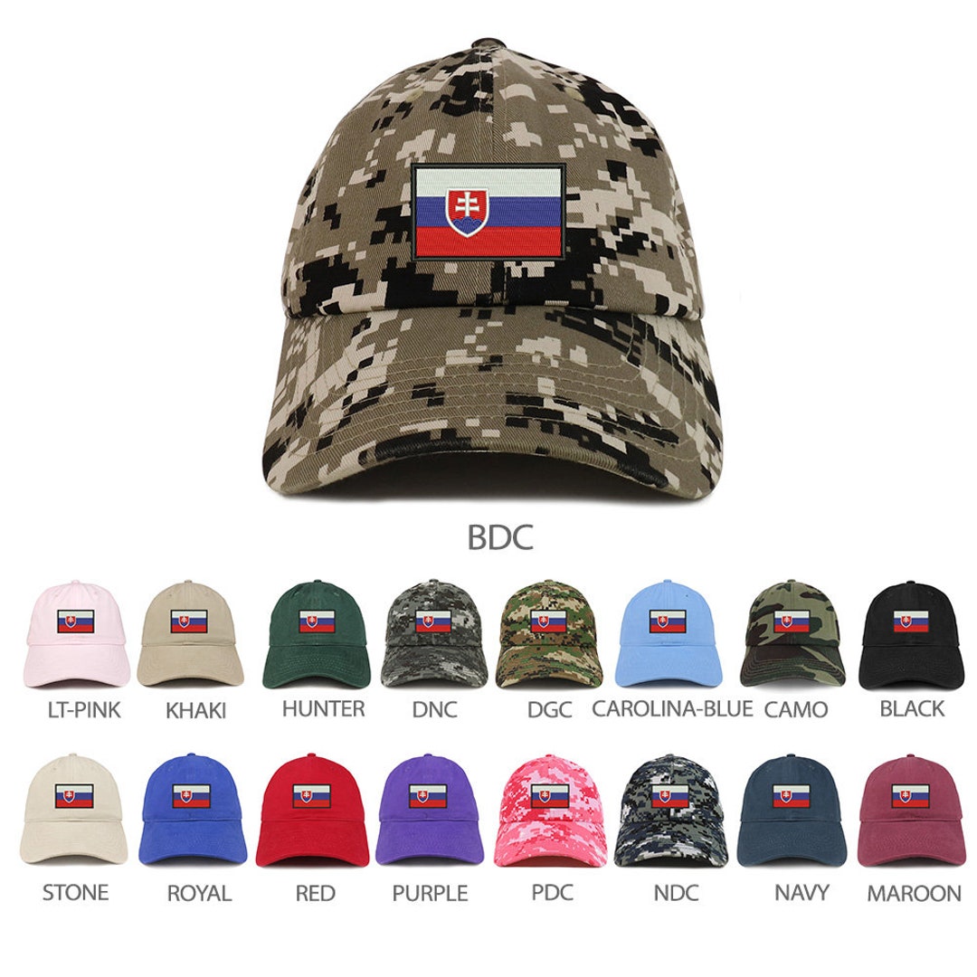 Stitchfy Flag of Slovakia Embroidered Brushed Cotton Dad Hat Cap - Etsy