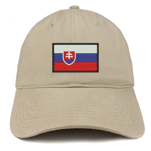 Stitchfy Flag of Slovakia Embroidered Brushed Cotton Dad Hat Cap - Etsy
