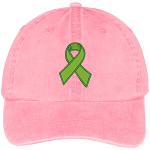 Stitchfy Lymphoma Ribbon Embroidered Cotton Washed Baseball Cap - Etsy