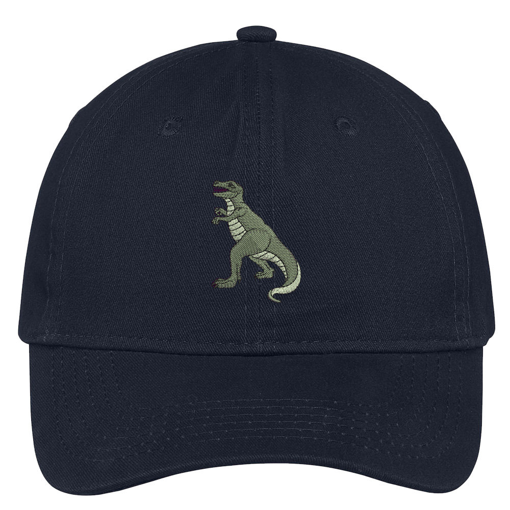 Stitchfy T Rex Dinosaur Embroidered Cap Premium Cotton Dad Hat | Etsy