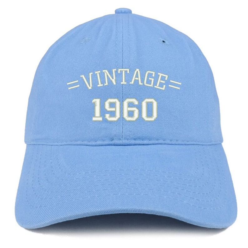 Stitchfy Vintage 1960 Birthday Baseball Cap - Etsy
