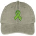 Stitchfy Lymphoma Ribbon Embroidered Cotton Washed Baseball Cap - Etsy