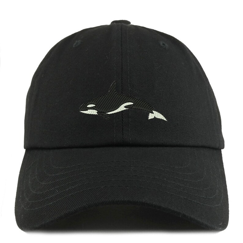 Stitchfy Orca Killer Whale Adjustable Unstructured Dad Hat | Etsy