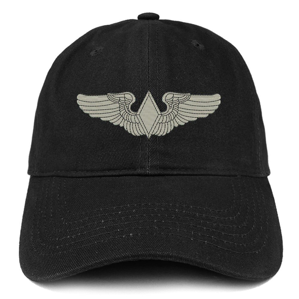 Stitchfy Wasp Air Wings Embroidered Brushed Cotton Cap | Etsy