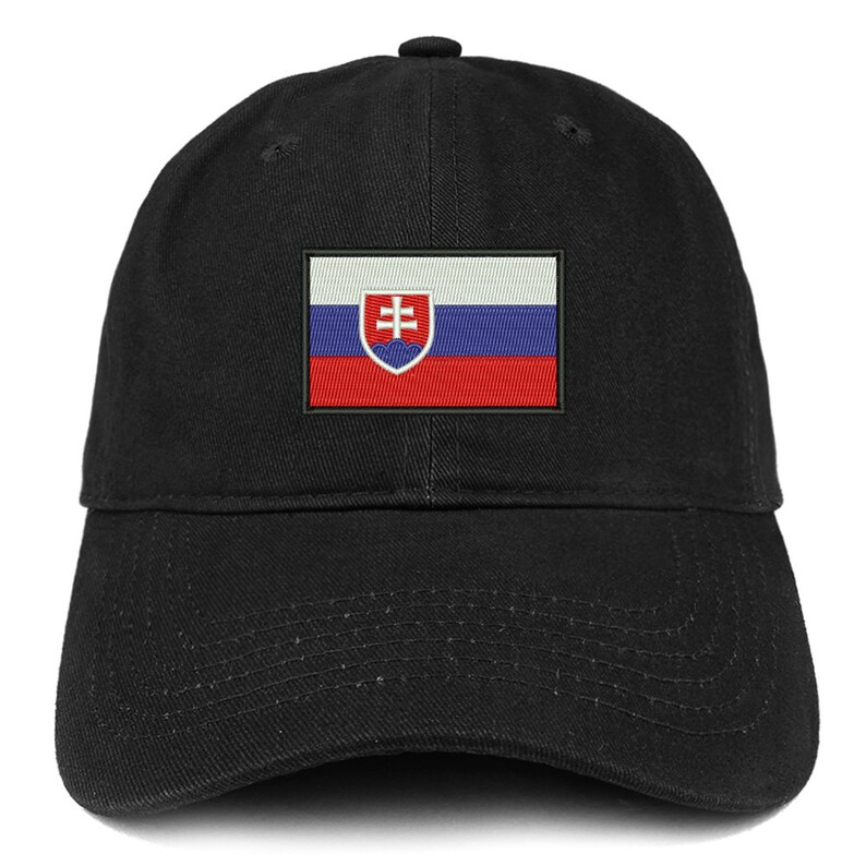Stitchfy Flag of Slovakia Embroidered Brushed Cotton Dad Hat Cap - Etsy