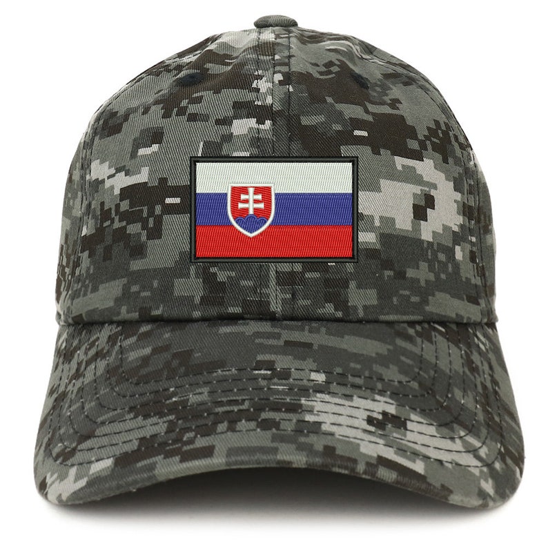 Stitchfy Flag of Slovakia Embroidered Brushed Cotton Dad Hat Cap - Etsy