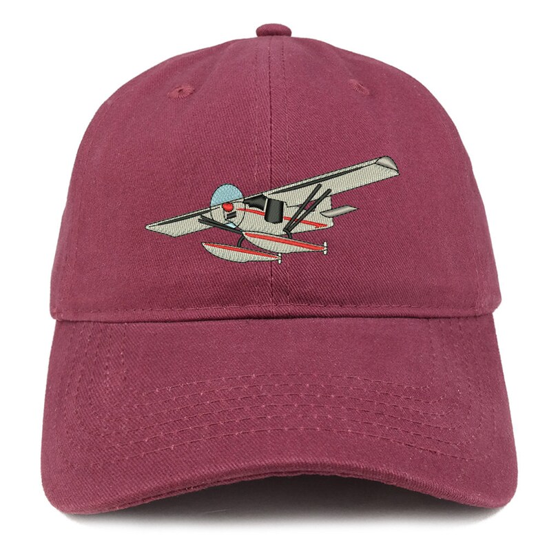Stitchfy Floatplane Embroidered Unstructured Cotton Dad Hat - Etsy