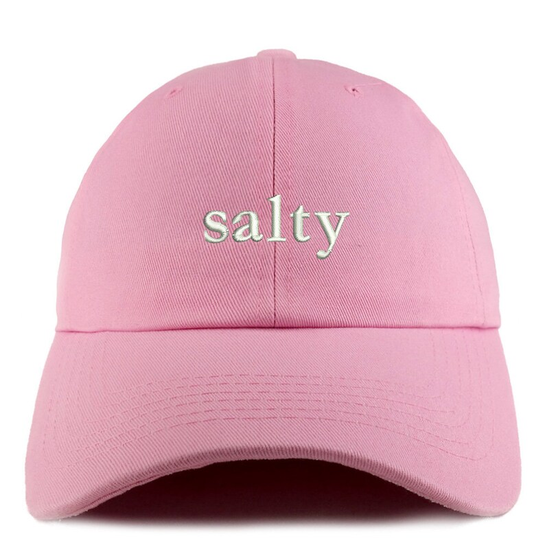 Stitchfy Salty Solid Adjustable Unstructured Dad Hat - Etsy
