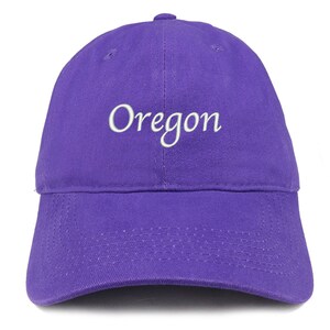 Stitchfy Oregon Embroidered 100% Cotton Adjustable Cap Dad Hat - Etsy