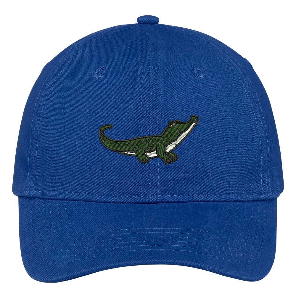 Stitchfy Alligator Embroidered Cap Premium Cotton Dad Hat - Etsy