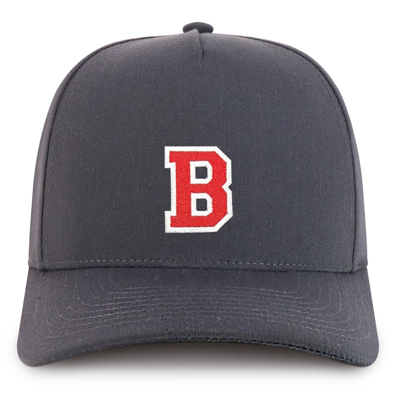 Stitchfy Letter B Varsity Font 5 Panel Structured Baseball Cap (SF ...