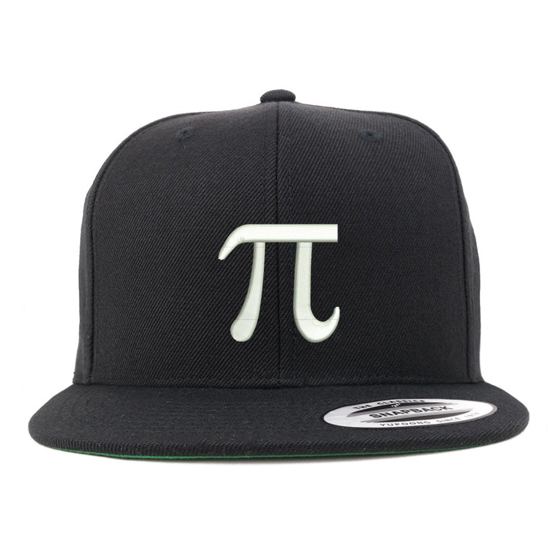 Stitchfy Pi Day Symbol Structured Flatbill Snapback Cap - Etsy