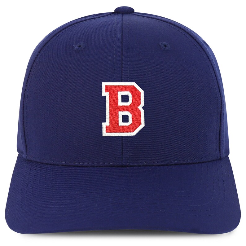 Stitchfy Letter B Varsity 6 Panel Snapback Baseball Cap(sf-txt3361-nis ...
