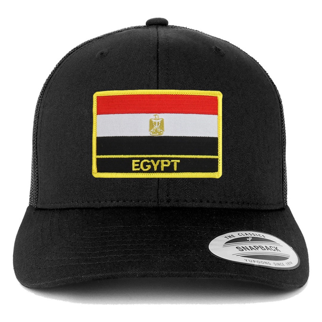 Stitchfy Egypt Flag Patch Retro Trucker Mesh Cap - Etsy