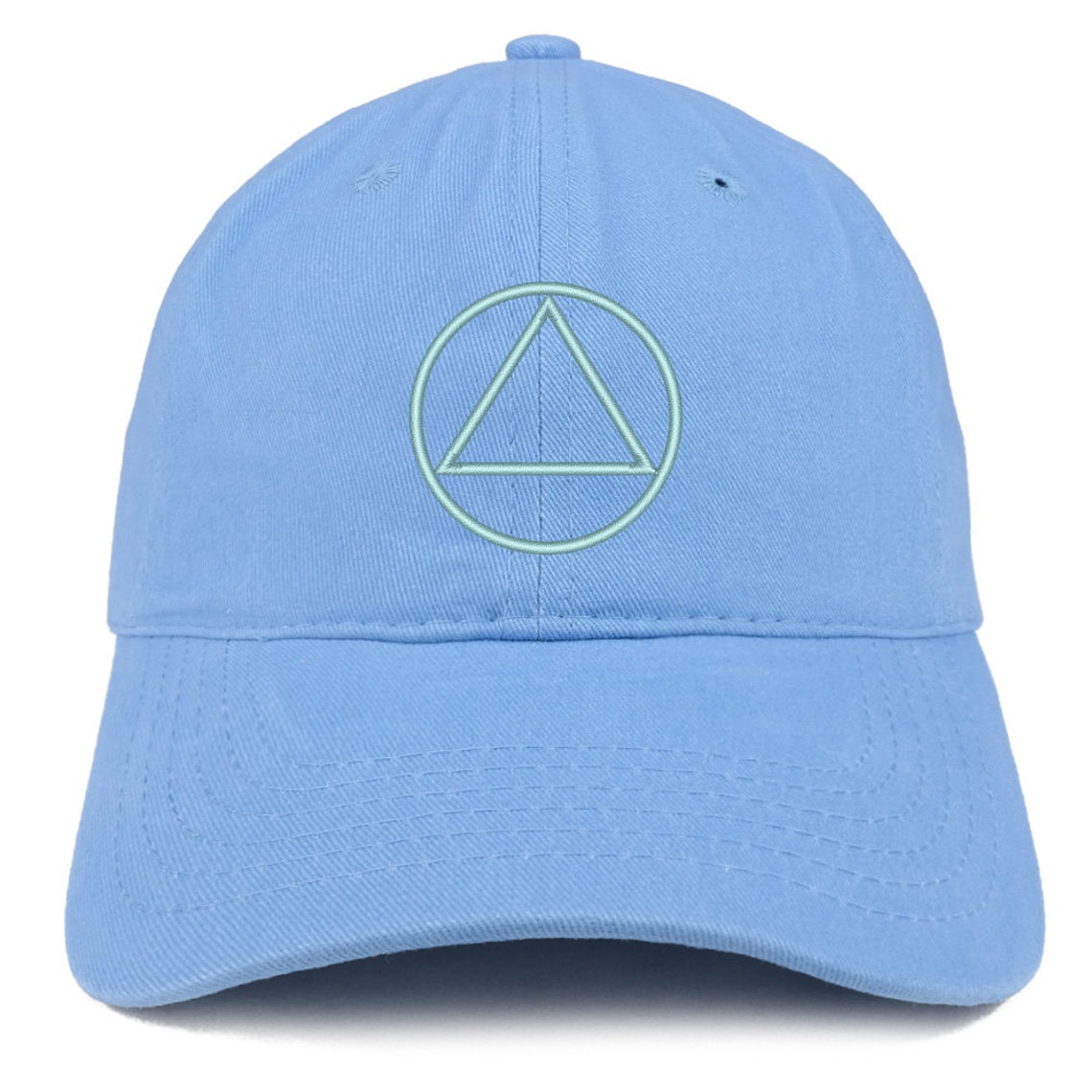 Stitchfy Alcoholics Anonymous Embroidered Low Profile Soft Cotton ...