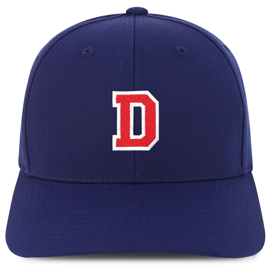 Stitchfy Letter D Varsity 6 Panel Snapback Baseball Cap(sf-txt3663-nis ...