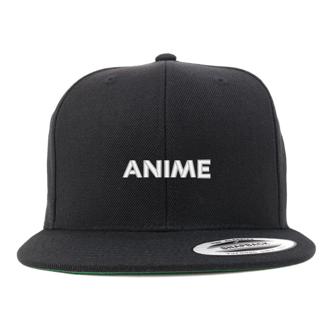 Stitchfy Anime Adjustable Structured Flatbill Snapback Cap - Etsy