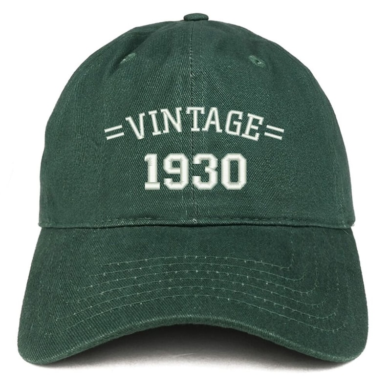 Stitchfy Vintage 1930 Birthday Baseball Cap - Etsy