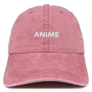 Stitchfy Anime Adjustable Embroidered Washed Low Profile Cap - Etsy