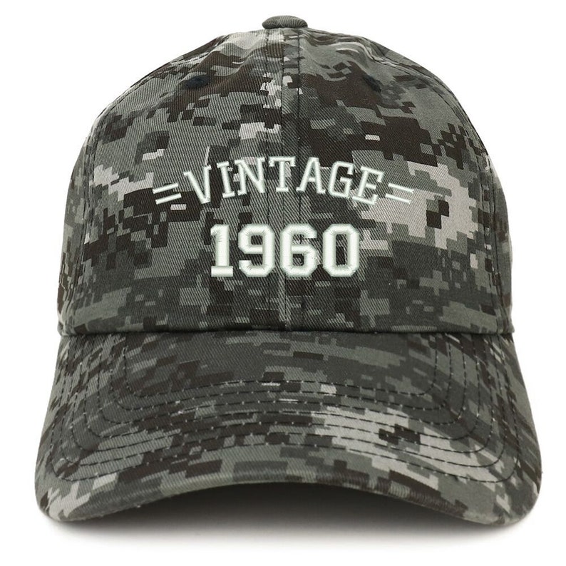 Stitchfy Vintage 1960 Birthday Baseball Cap - Etsy