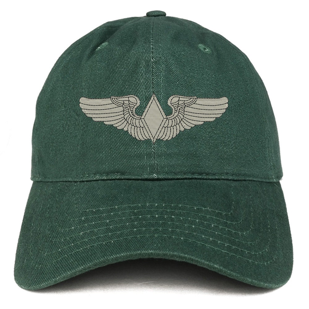 Stitchfy Wasp Air Wings Embroidered Brushed Cotton Cap - Etsy
