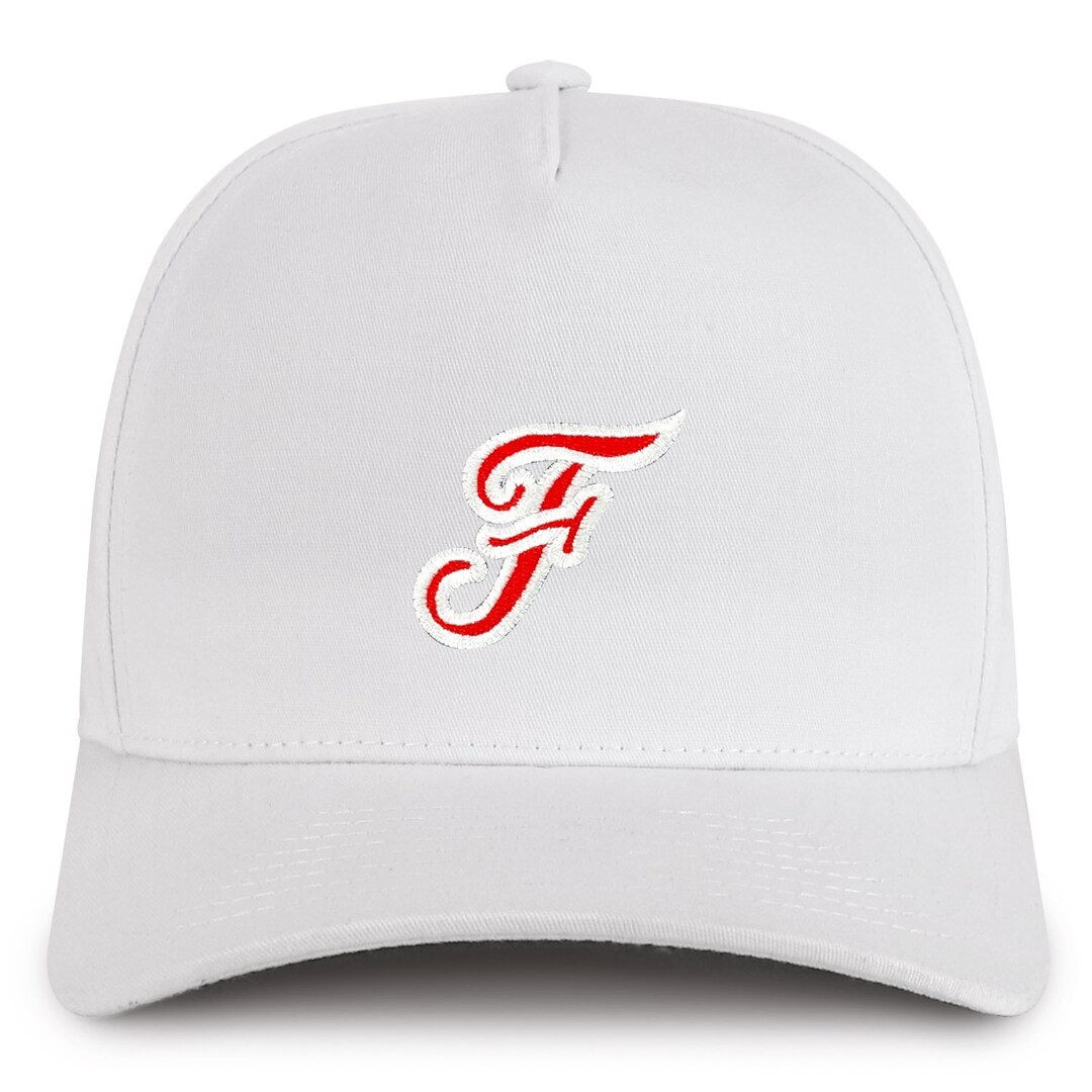 Stitchfy Letter F Script Outline 5 Panel Structured Snapback Baseball ...