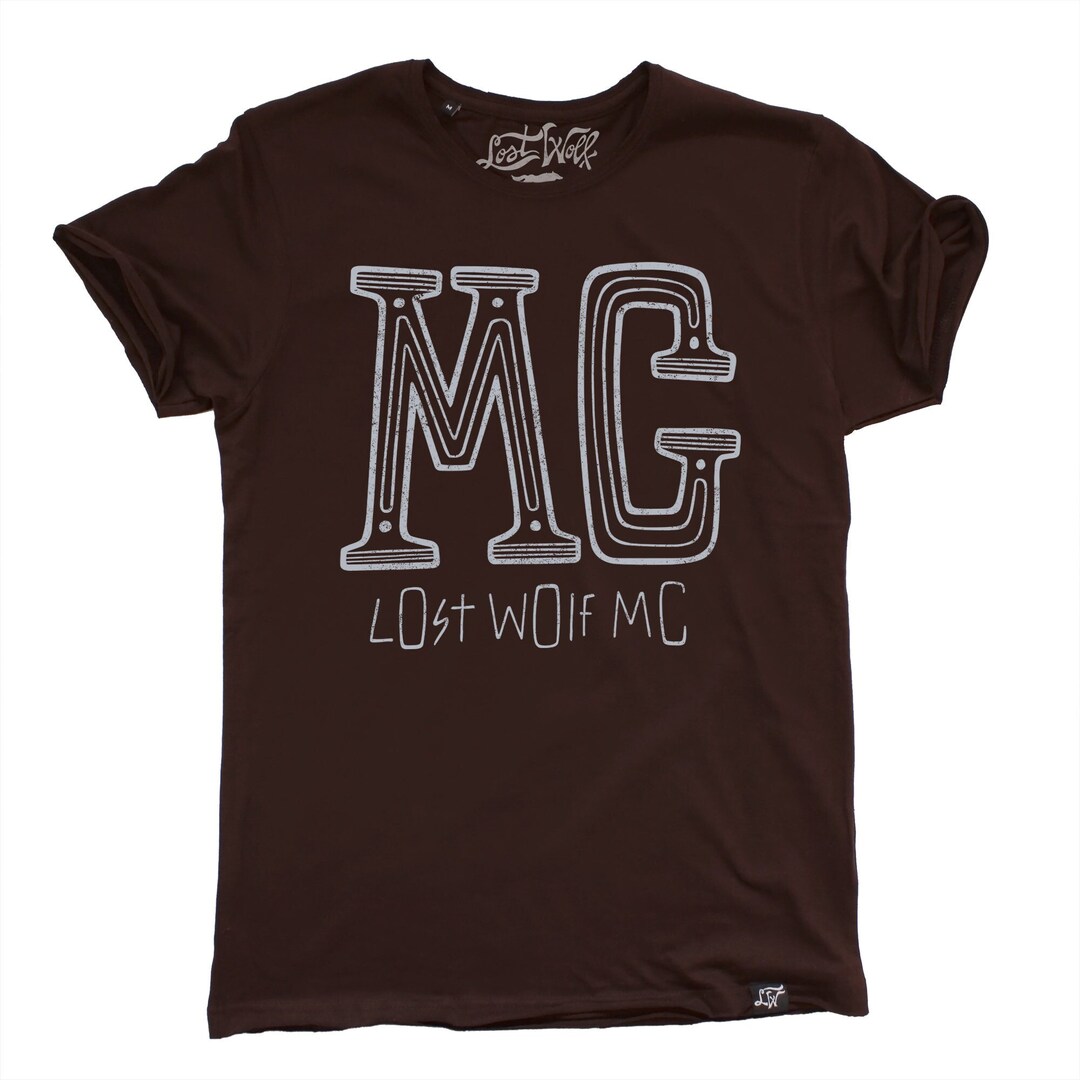 MC Typography T-shirt motorcycle Club - Etsy