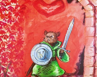 Redwall Art - Etsy