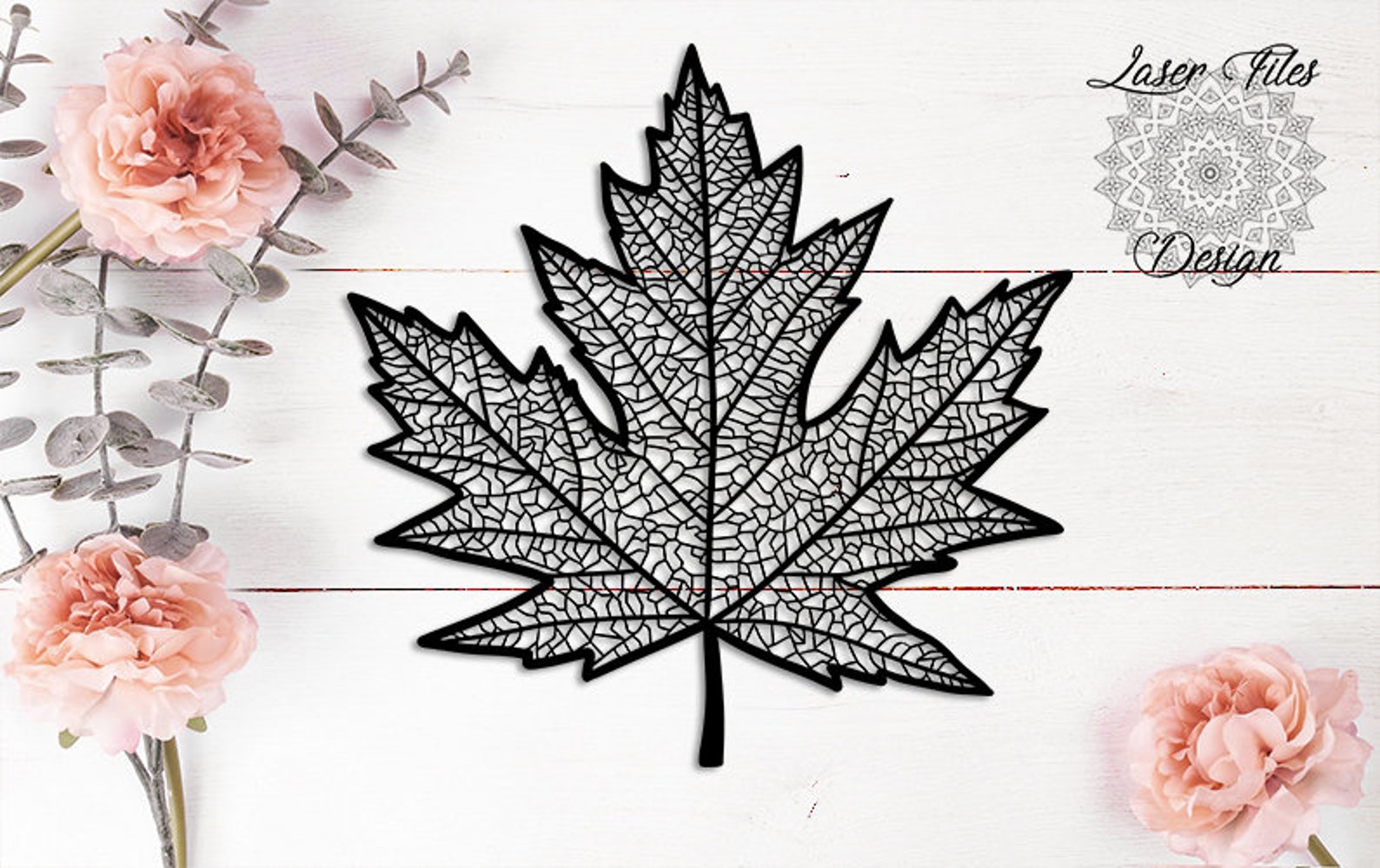 Baumblatt, Leaf, Maple, Tree Laser Paper Cut Vinyl File Design to ...