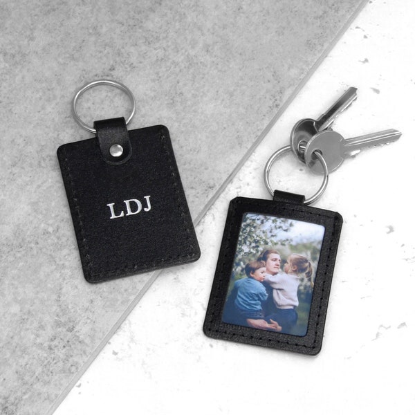 Leather Keyring - Etsy