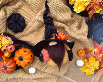 Autumn Gnome Couple. Autumnal Gonk. Fall Knome. Scandinavian Gnomes ...