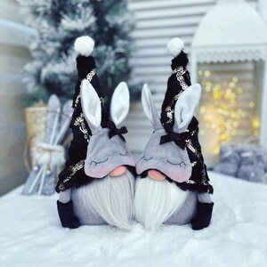 Symbol of 2023. Year of Rabbit. Bunny Gnome. Rabbit Gonk. Sleeping ...