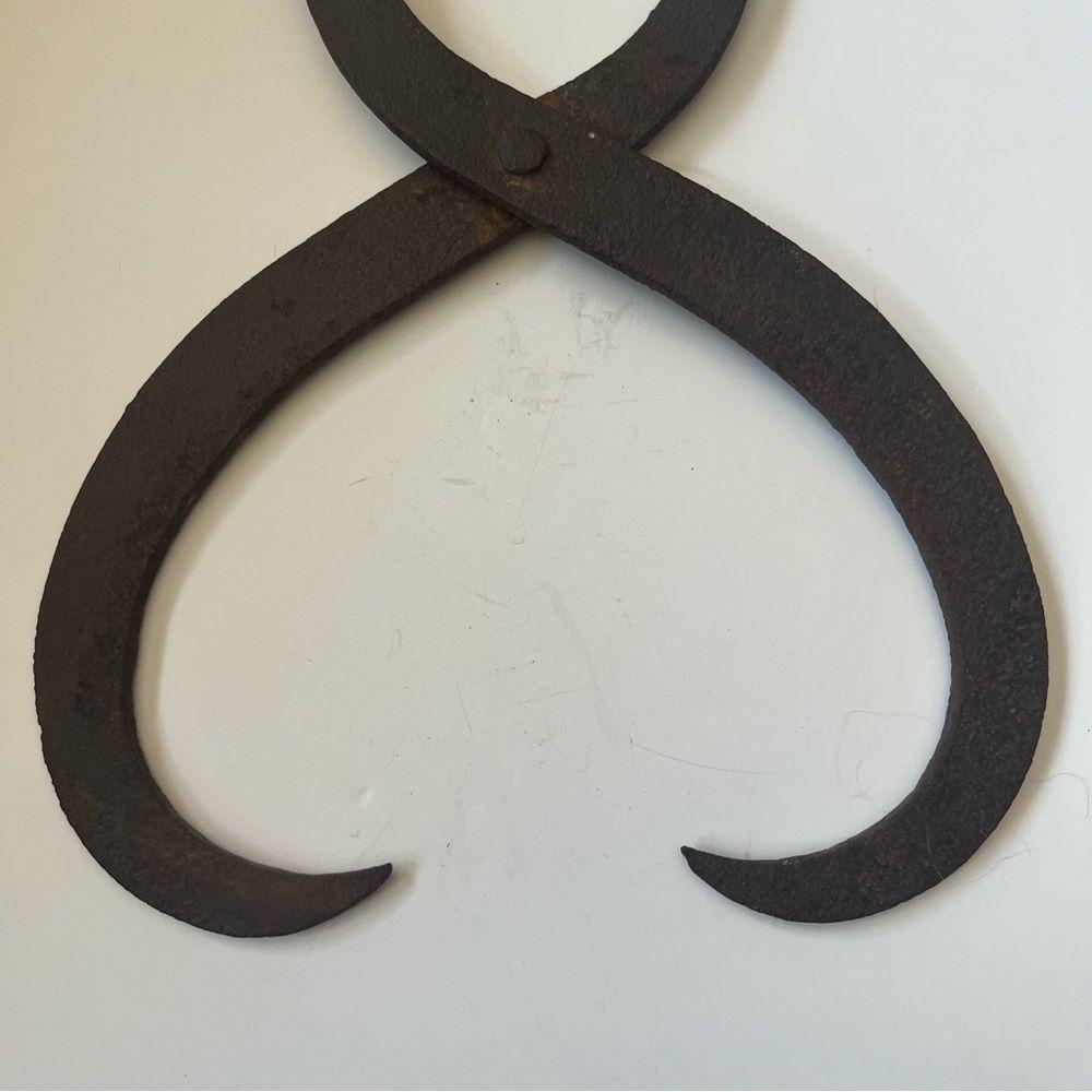Vintage Antique Rustic Metal Ice Grab Grabber Tongs - Etsy