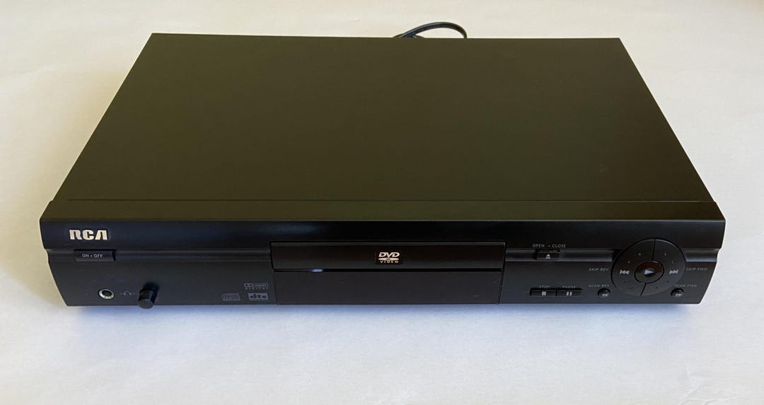 RCA DVD Player Model RC5240P Black, Works Well - Etsy UK