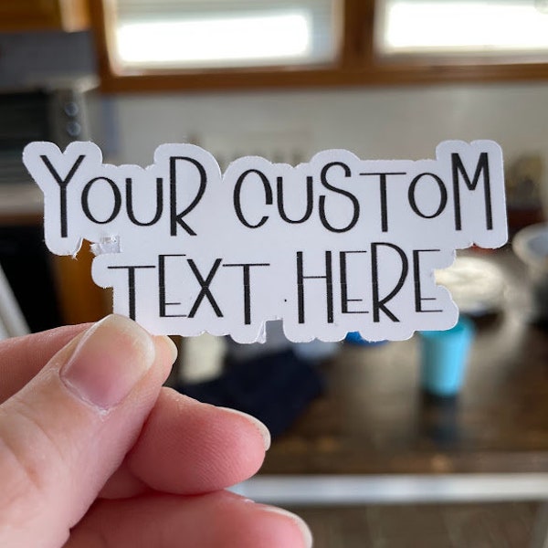 Custom Logo Sticker - Etsy