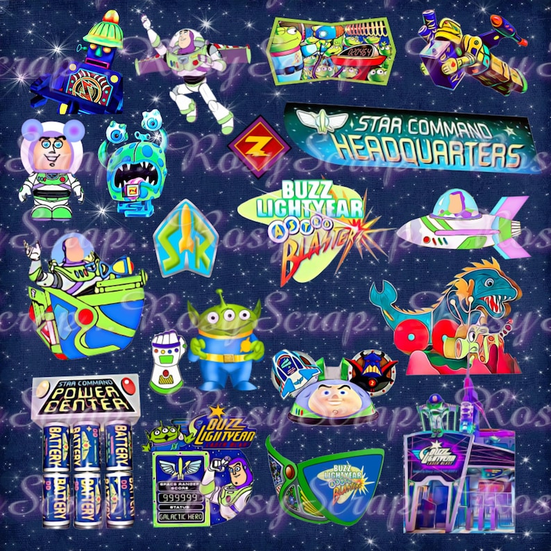 BUZZ Lightning, 106 archivos PNG de 300 ppp hasta 27 cm de altura ...