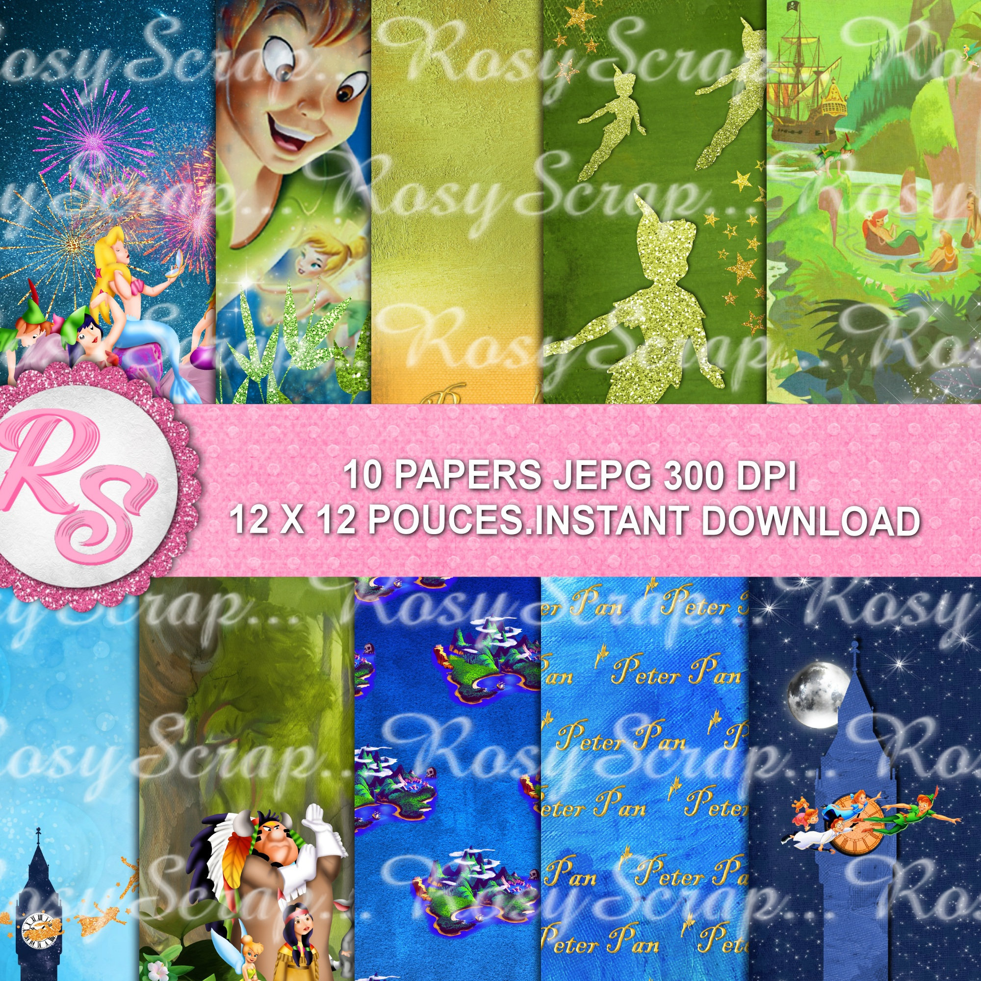 PAPERS Peter Pan Part 1 , Limited Edition 150 Kits Only - Etsy Australia