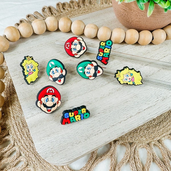 Super Mario Straws - Etsy