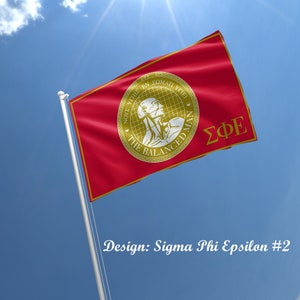 Sigma Phi Epsilon Officially Licensed Flag Banner - Etsy