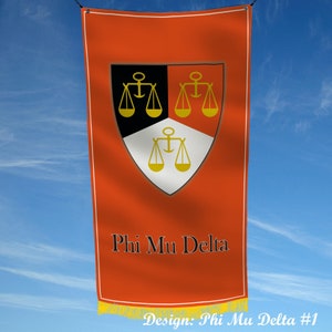 Phi Mu Delta Officially Licensed Flag Banner - Etsy