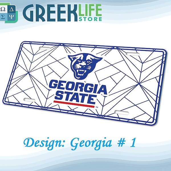 Georgia State Plate - Etsy
