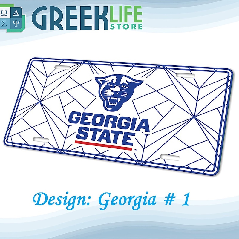 Georgia State Plate - Etsy
